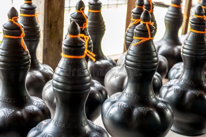 The Sayong Pottery stock photo. Image of village, kangsar - 88965040