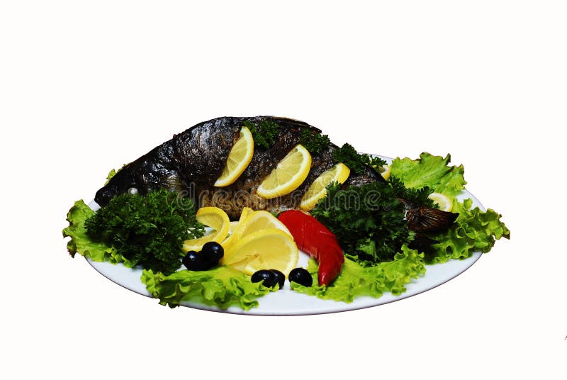 Sazan stock photo. Image of dish, pepper, menyu, lemon - 10811678