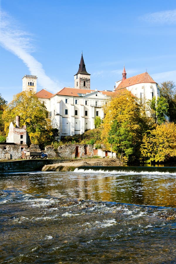 Sazava monastery stock image. Image of outside, republic - 22411419
