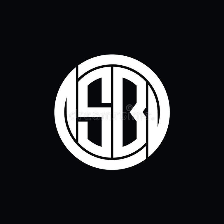 SB Logo Monogram Shield Inside Circle Shape Vector Images Design ...