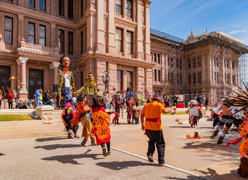 SB 4 Protesters Staged a Visual Display with 15-foot Puppets and a ...
