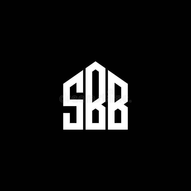 SBB Letter Logo Design on BLACK Background. SBB Creative Initials ...
