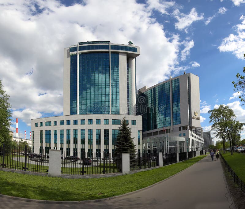 Sberbank Head Office in Moscow, Russia Editorial Photography - Image of ...