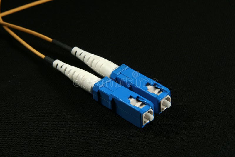SC Fiber connector stock image. Image of connection, transmission - 6807449