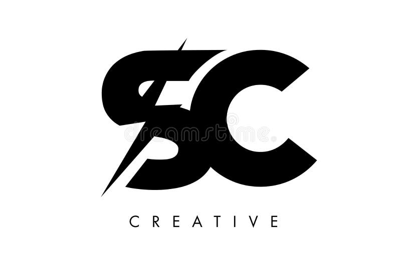 Sc Letter Logo Stock Illustrations – 1,716 Sc Letter Logo Stock ...