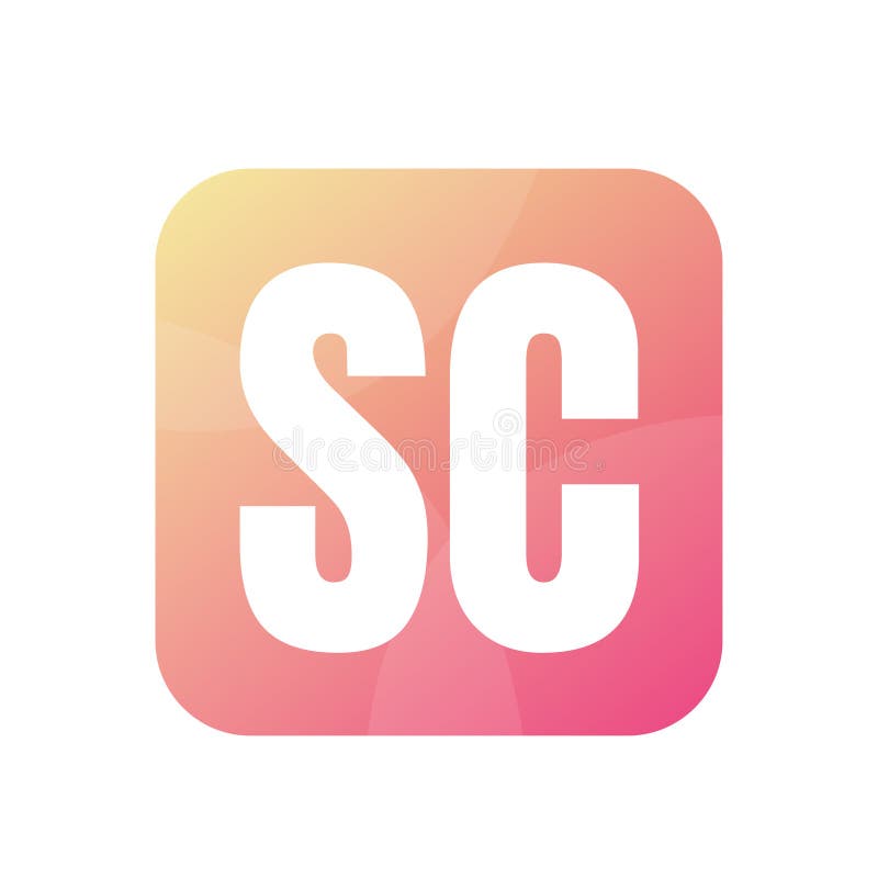 Sc Letter Logo Design Stock Illustrations – 1,753 Sc Letter Logo Design ...