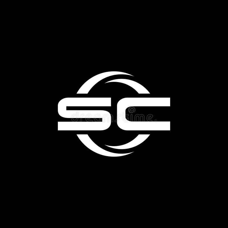 SC Logo Monogram Design Template Stock Vector - Illustration of iconic ...