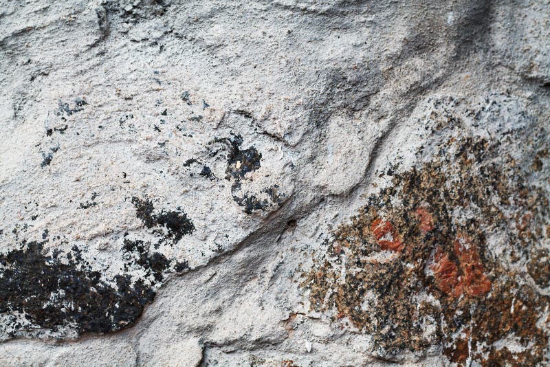 Scabrous Gray Natural Stone Texture Stock Illustration - Illustration ...