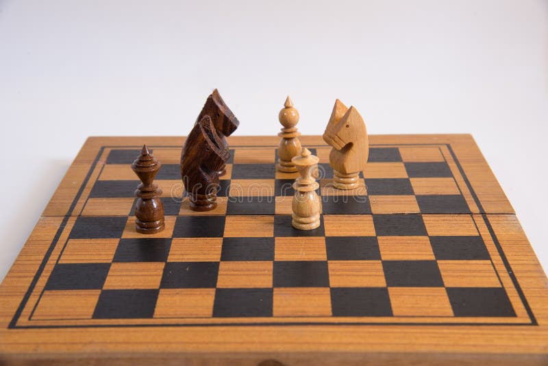 Scacchi, Un Gioco Strategico Di Conquista Immagine Stock - Immagine di ...