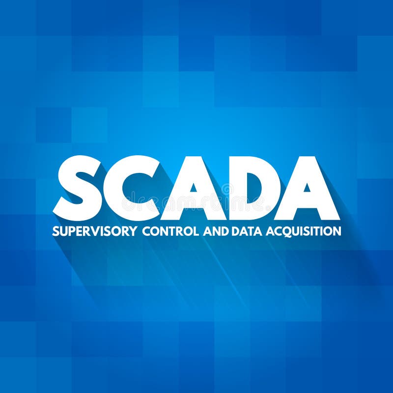 SCADA Supervisory Control and Data Acquisition Technology Concept on ...