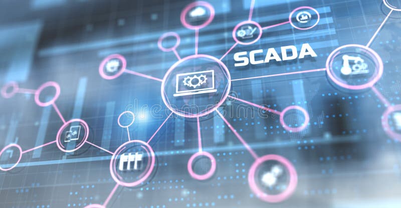 SCADA Supervisory Control and Data Acquisition Industrial Process ...