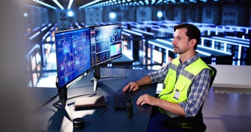 Scada System at Data Center with AI Servers Stock Image - Image of ...