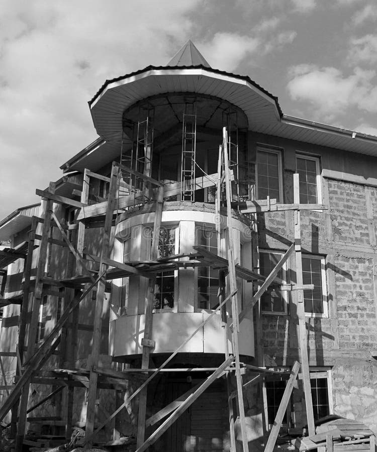 Scaf-folding stock photo. Image of scaf, edifice, construction - 16417816