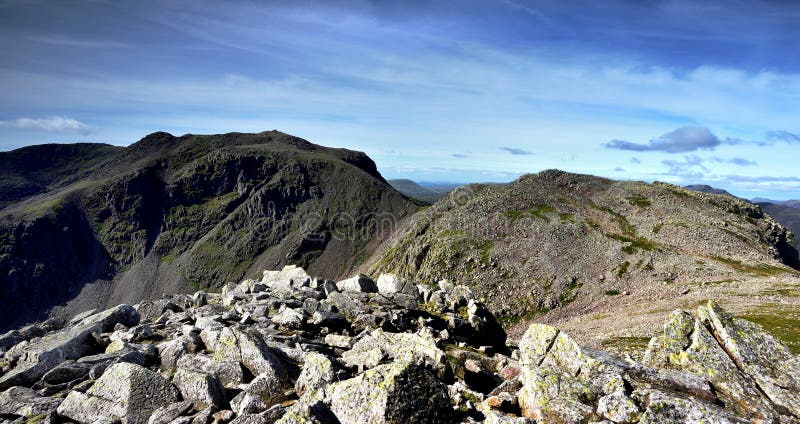 Scafell Pike stock image. Image of footpath, chambers - 90518657