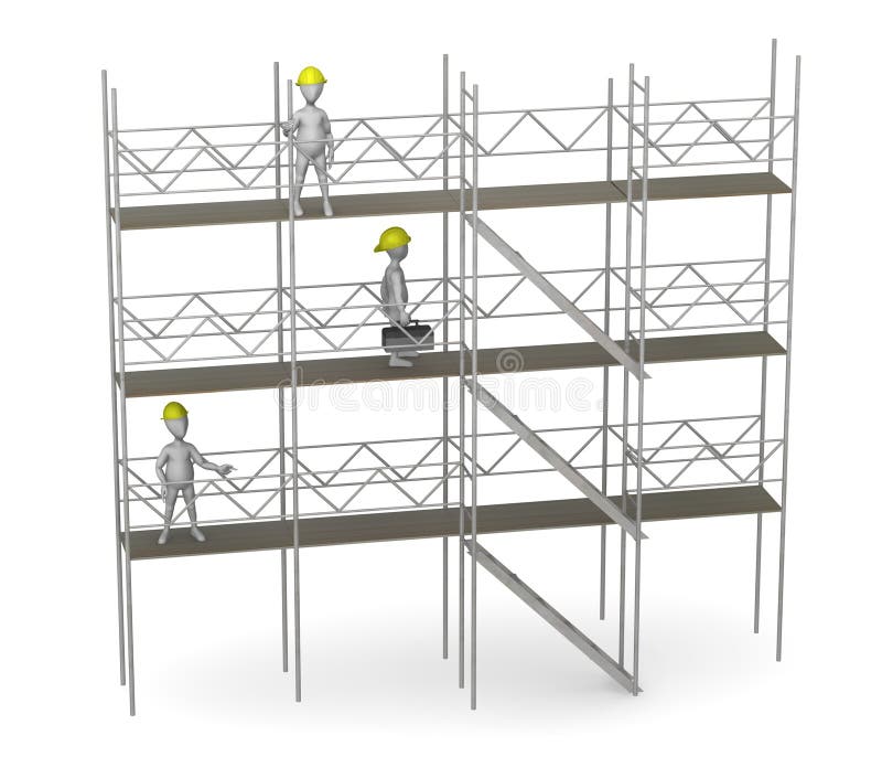 Scaffolding Cartoon Stock Illustrations – 970 Scaffolding Cartoon Stock ...