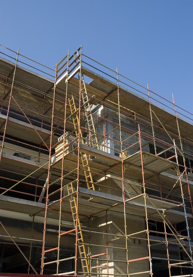 Scaffold stock photo. Image of land, ireland, steel, street - 3968792