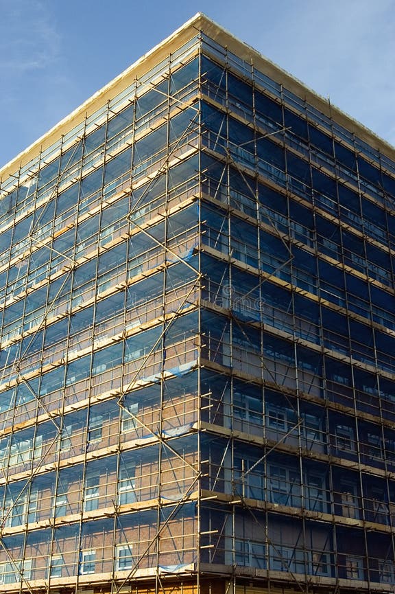 Scaffold stock image. Image of offices, equipment, development - 8226687