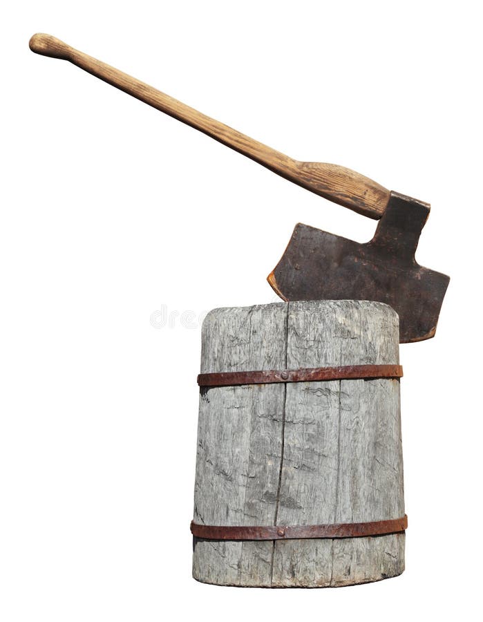 Old Pick Axe Breaking Rock Isolated. Stock Image - Image of mining ...