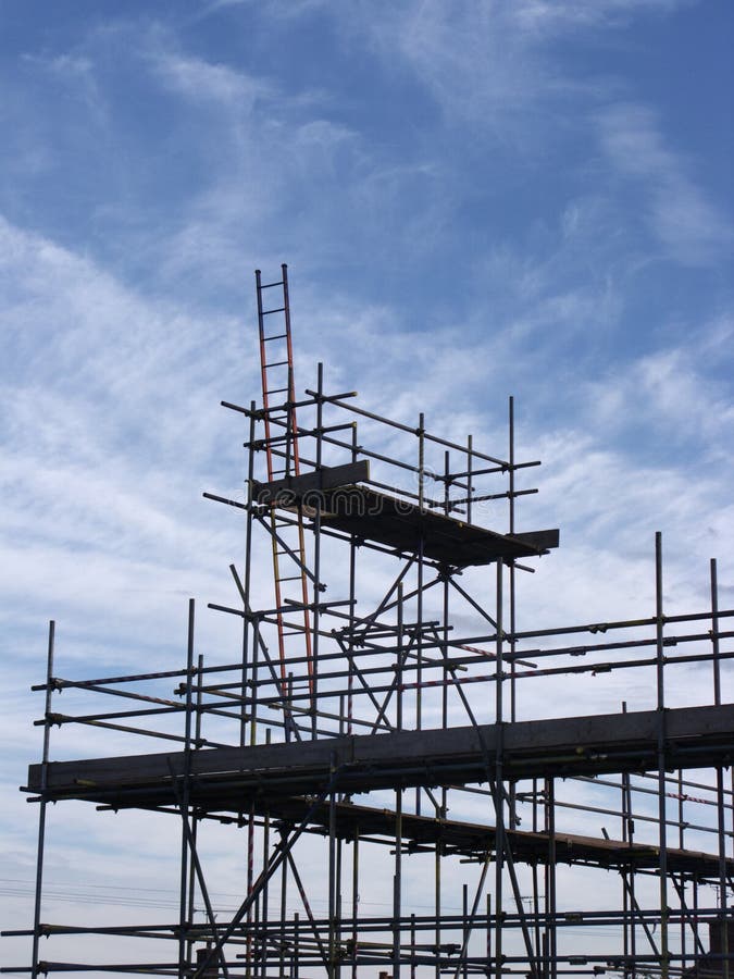 Backgrounds of scaffolding stock image. Image of engineering - 33855569