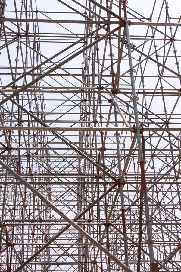 Scaffolding stock photo. Image of safety, abstract, material - 26428820
