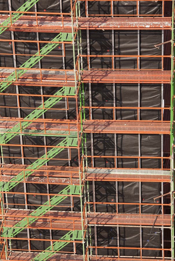 Scaffolding stock image. Image of built, dangerous, contractor - 6762231