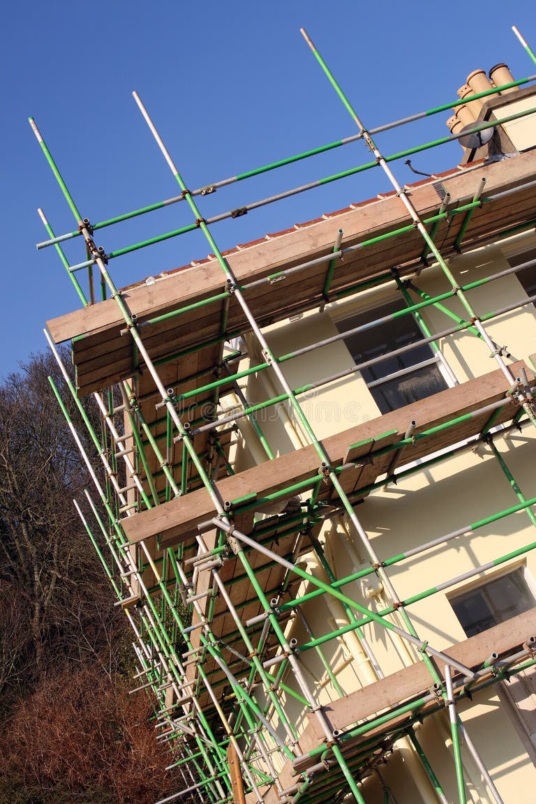 House Scaffolding Dormer Stock Photos - Free & Royalty-Free Stock ...