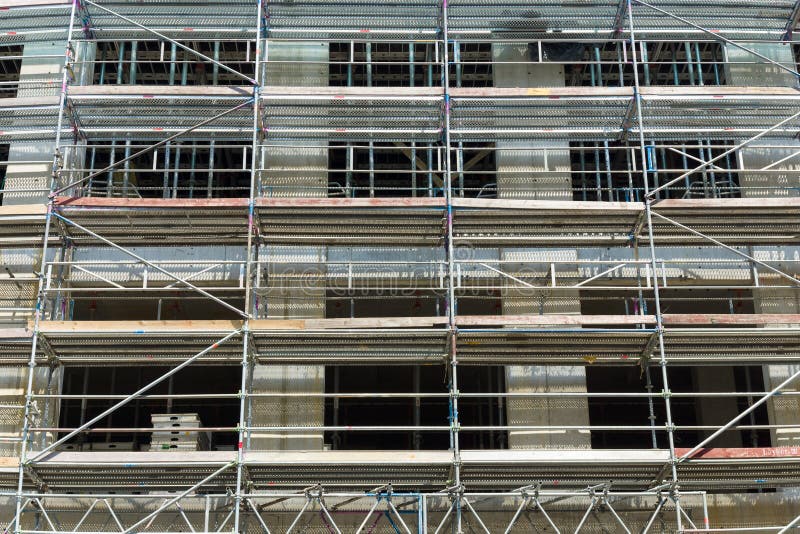 Scaffolding. Background. stock photo. Image of buildings - 32208116