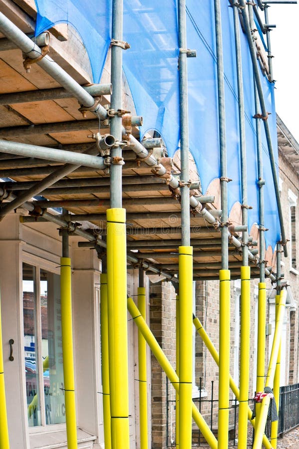 Scaffolding stock photo. Image of site, house, maintenance - 61318396