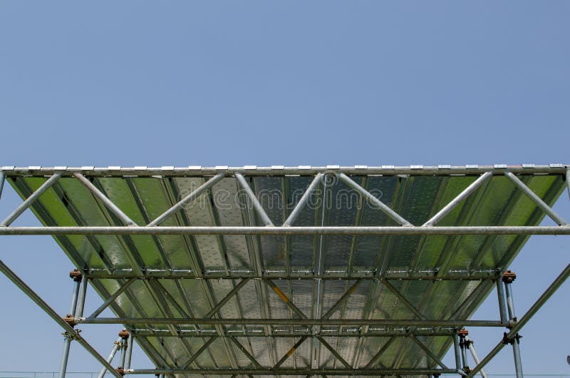 Scaffolding Construction: Detail with Load-bearing Structure in ...