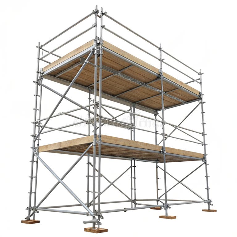 Scaffolding Construction stock illustration. Illustration of ...