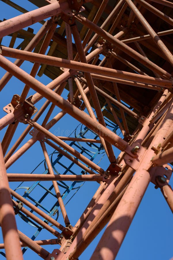 Scaffolding Elements Construction. Metal Scaffolding Tubes and Bars ...