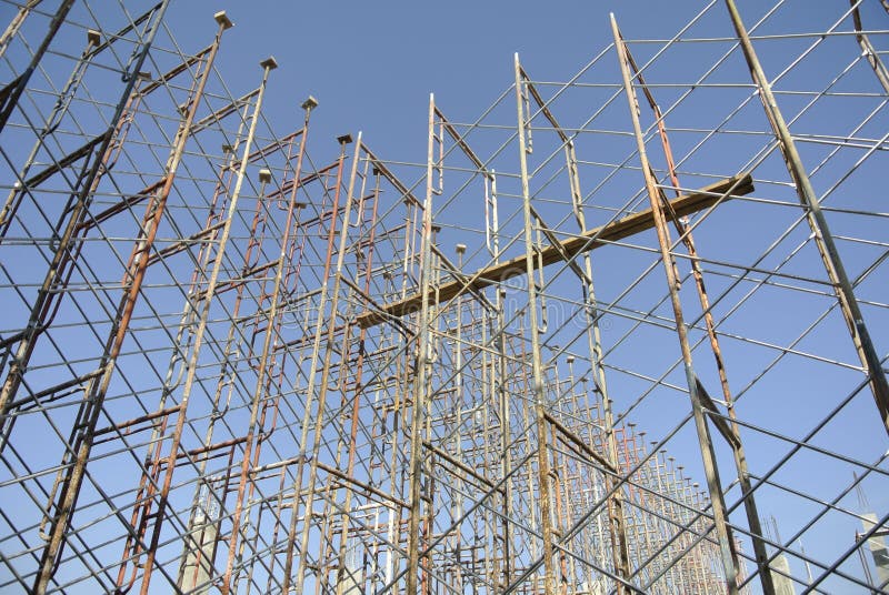 Scaffolding stock photo. Image of install, formwork, repair - 40325436