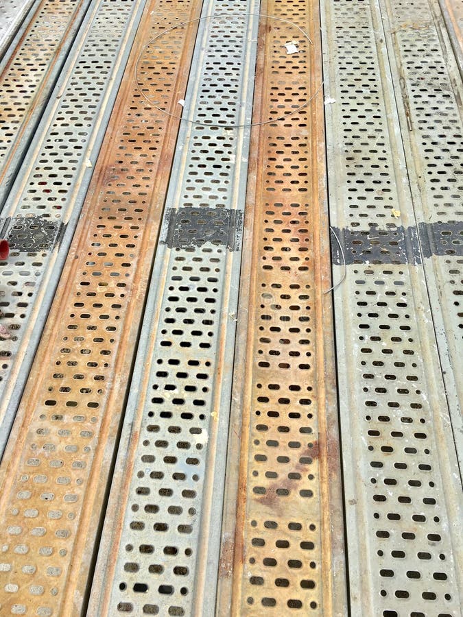 Scaffolding floor stock photo. Image of industry, construction - 79915112
