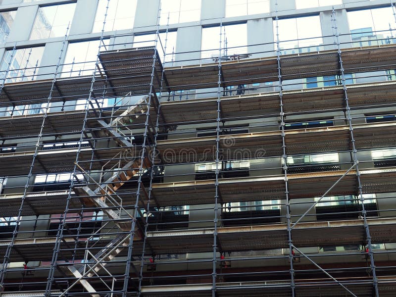 Scaffolding stock photo. Image of multilevel, construction - 85095908