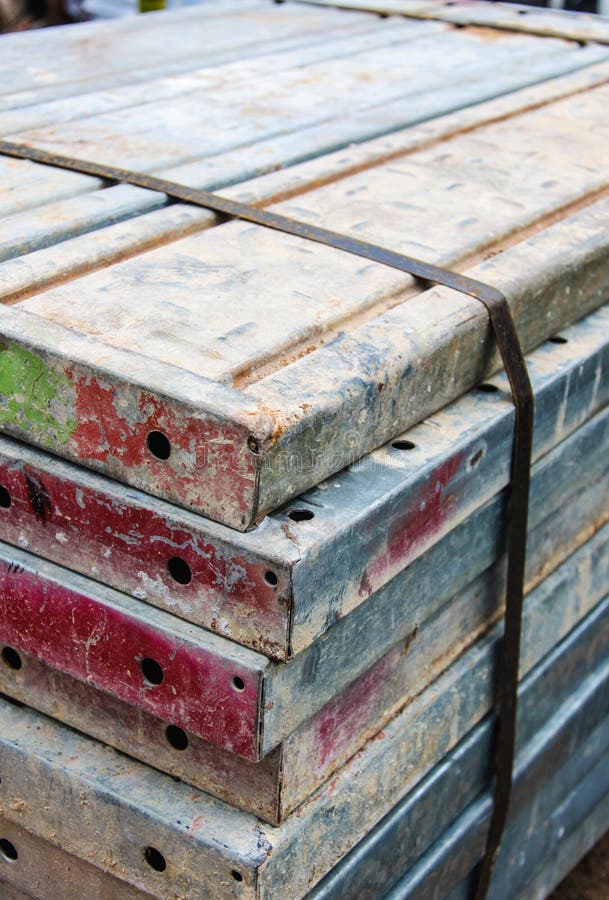 Scaffolding material stock photo. Image of pole, together - 41032962