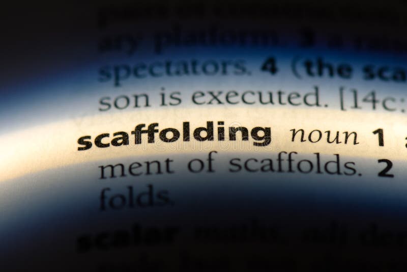 Scaffolding stock image. Image of english, text, book - 126616947
