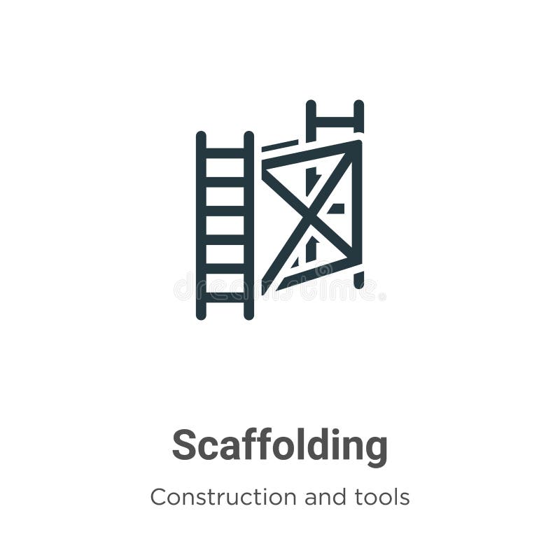 Scaffolding Logo Template. Construction Vector Design Stock Vector ...