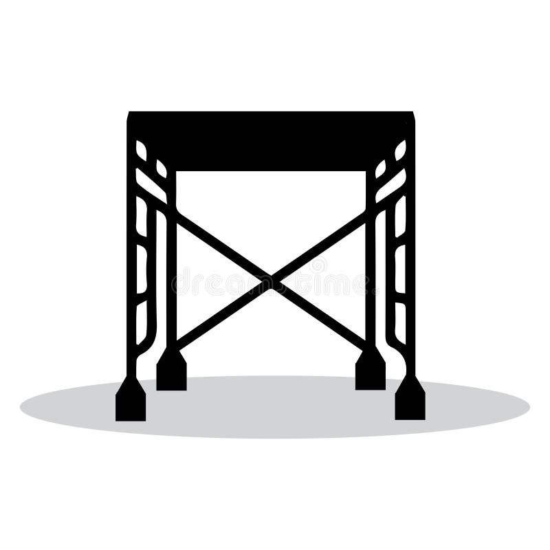 Scaffolding Vector Illustration Symbol Design Stock Illustration ...