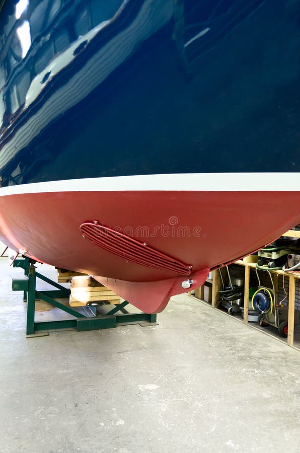 Scafo Di Nave Con I Colori Graziosi Immagine Stock - Immagine di ...