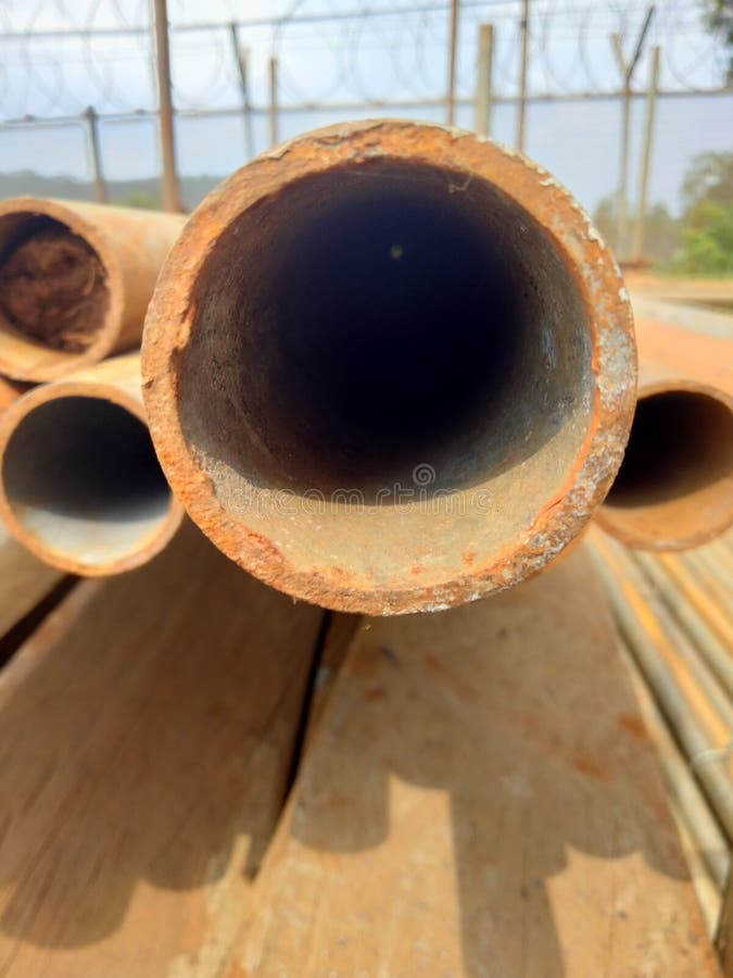 Scafolding Pipe Hole Hole Work Industrial Engineering Homesafe Blur ...