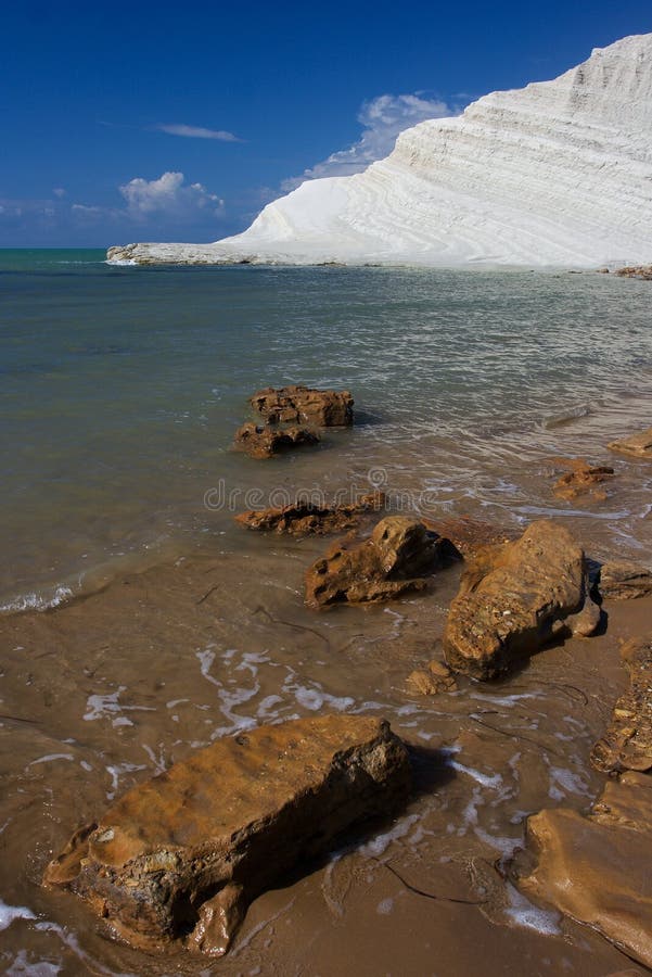 Scala dei Turchi stock photo. Image of scenery, outdoors - 20886644