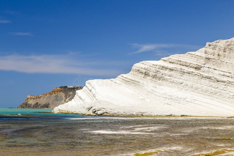 Scala Dei Turchi, Sicily, Italy Stock Photo - Image of landscape ...