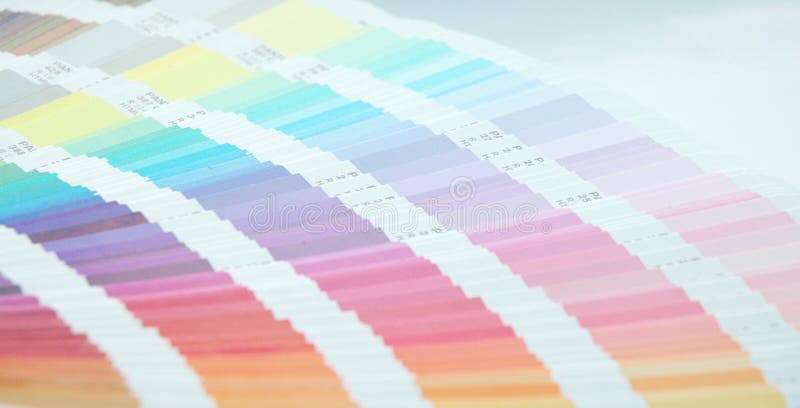 Scala di colore immagine stock. Immagine di tono, modello - 5770529