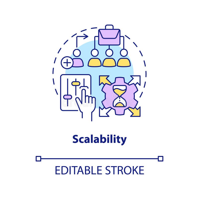 Scalability Outline Stock Illustrations 1 146 Scalability Outline