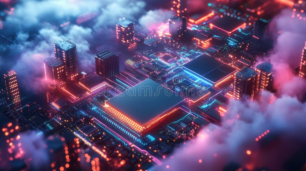 Computing Module Illustration Data Cloud Stock Illustrations – 85 ...