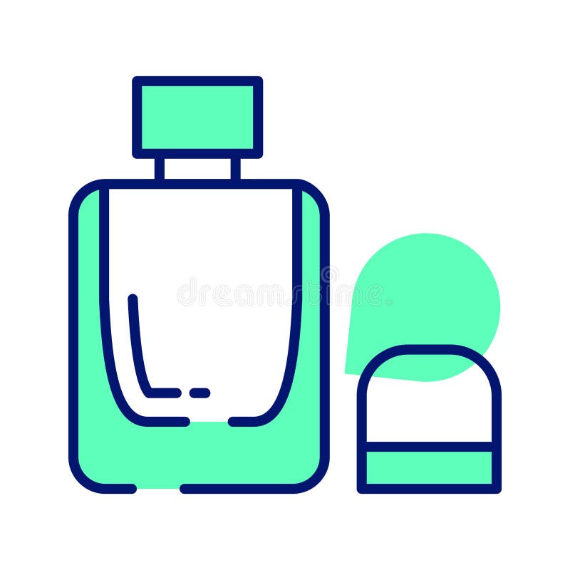 Scalable Icon of Perfume, Unique Vector of Fragrance Bottle Stock ...