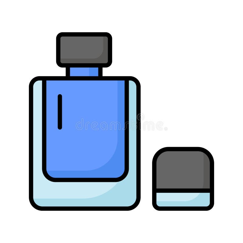 Scalable Icon of Perfume, Unique Vector of Fragrance Bottle Stock ...