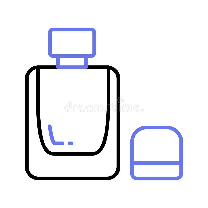 Scalable Icon of Perfume, Unique Vector of Fragrance Bottle Stock ...