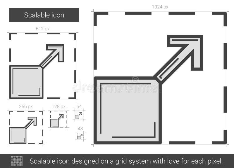 Magnify Line Draw Stock Illustrations – 164 Magnify Line Draw Stock ...