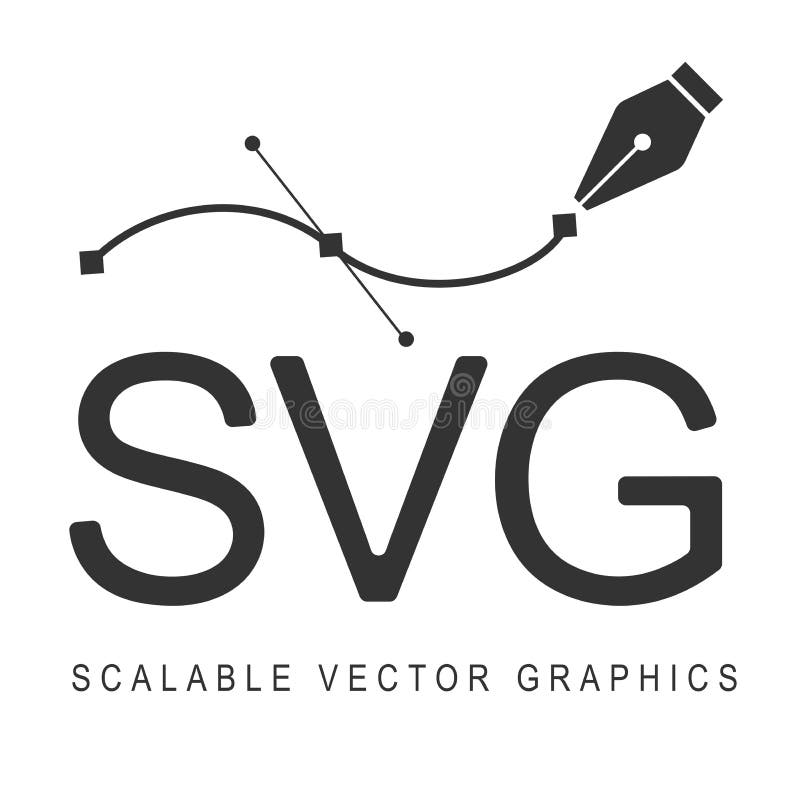 Scalable Vector Graphics, Svg Del Formato Diseño Responsivo Ilustración ...